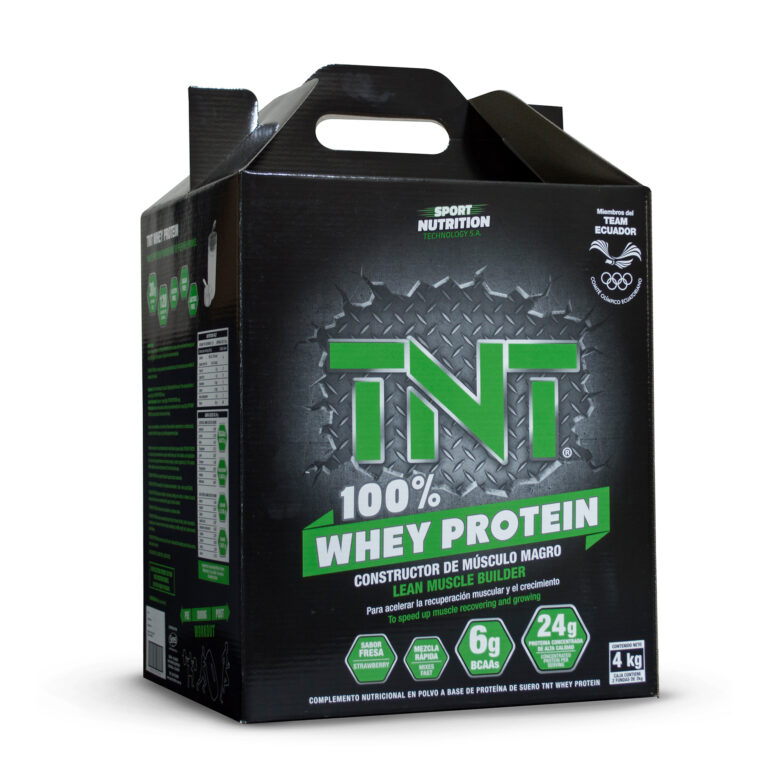 TNT 100% Whey Protein 4kg - Sport Nutrition Technology S.A.